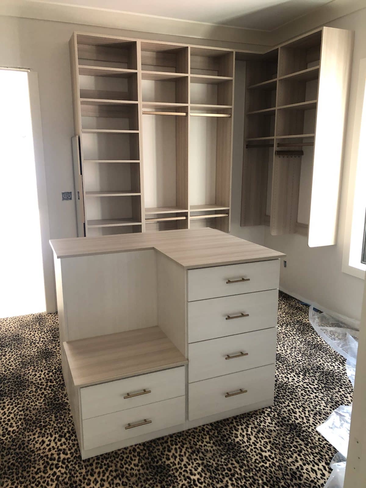 Custom Walk in Closets - Master Closet Design - Closet Systems Installed