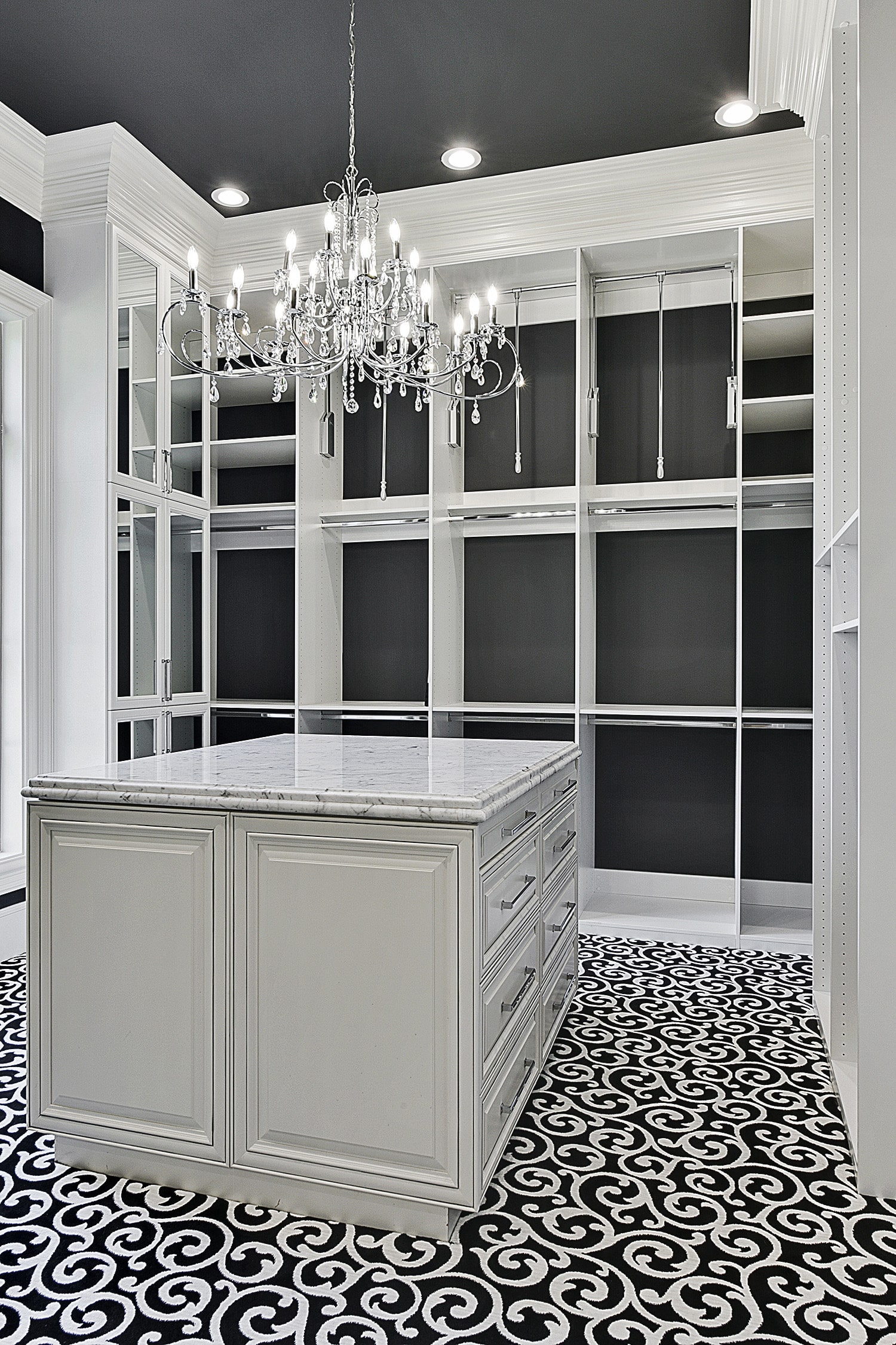 Custom Walk in Closets - Master Closet Design - Closet Systems Installed