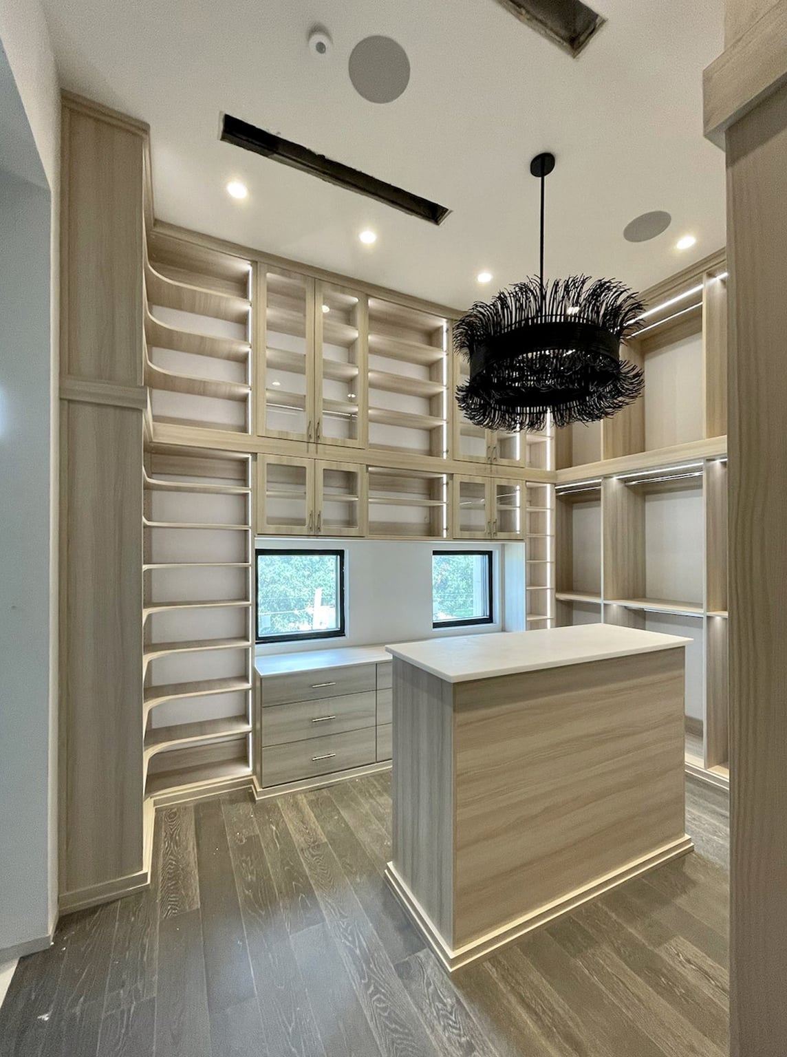 Custom Walk in Closets - Master Closet Design - Closet Systems Installed